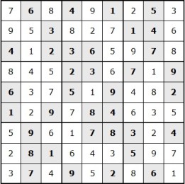 January Print Issue Sudoku Answer Key – The Pitch